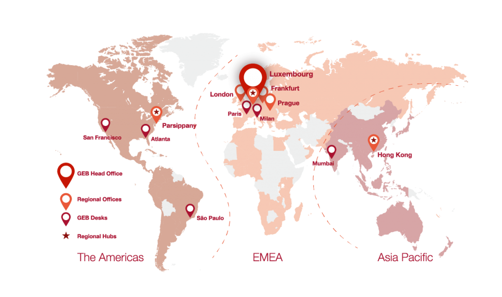 Geographical footprint | GEB